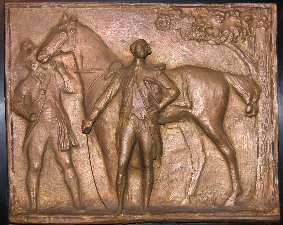 Daniel Chester FRENCH, Study for Lafayette Monument at Prospect Park ...